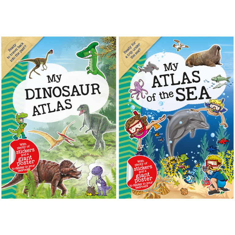 S0196 * My Atlas with Stickers (Human Body & Space) – Catalog Caramel